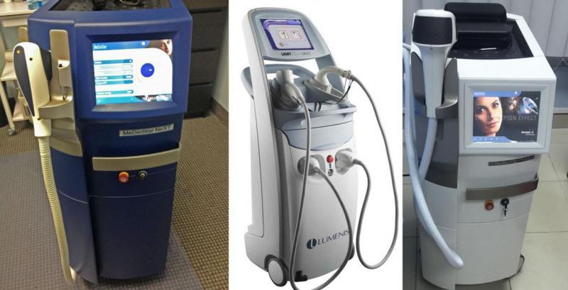 Mediostar Pro XL vs. LightSheer Duet vs. Candela Gentlelase Pro ...