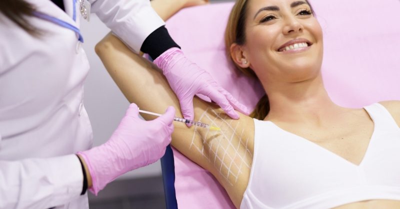 Under-arm sweating – DermaHealth
